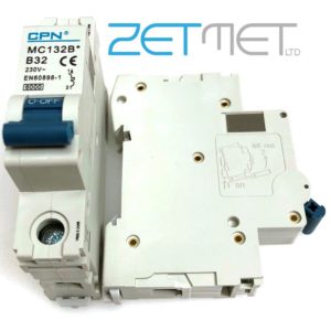 Cudis CPN MC132B 32 Amp Single Pole Type B 6kA 230V Miniature Circuit Breaker MCB | Electrical ...