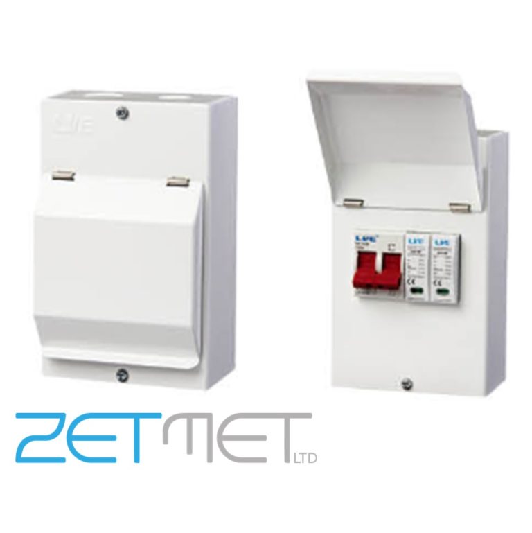 Live Electrical EMCU4-SP 4 Way Mini Metal Surge Protection + 100A Main ...