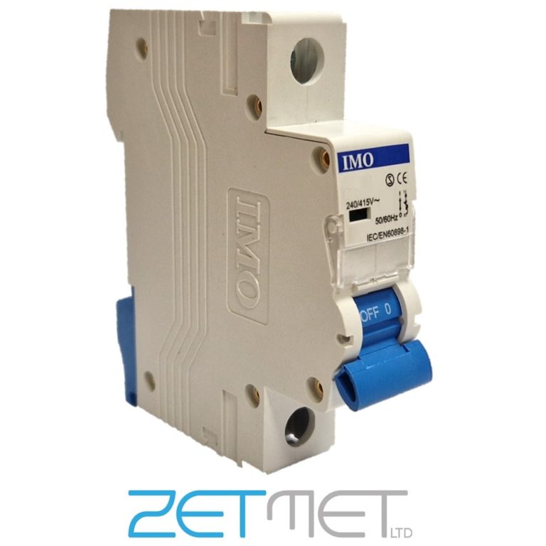 IMO B10D1040 40 Amp Single Pole Type D 10kA 240V Miniature Circuit Breaker MCB | Electrical ...