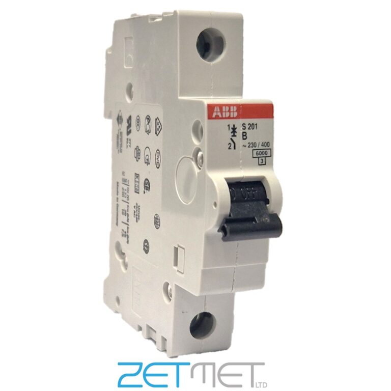 ABB S201-B50 50 Amp Single Pole Type B 6kA 230V System Pro M Compact Miniature Circuit Breaker MCB