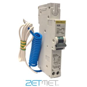 Square D KQE KQE132C03 32 Amp Type C Single Pole 10kA 30mA 240V RCBO