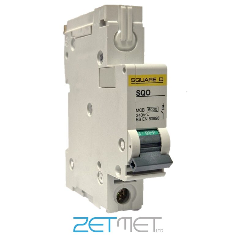 Square D SQO SQO106EB6 6 Amp Type B Single Pole 240V 6kA Miniature ...