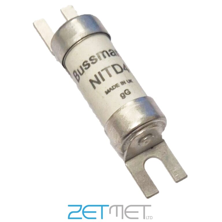 Bussmann NITD4 4 Amp gG 550V 80kA BS88 Industrial A1 HRC Fuse